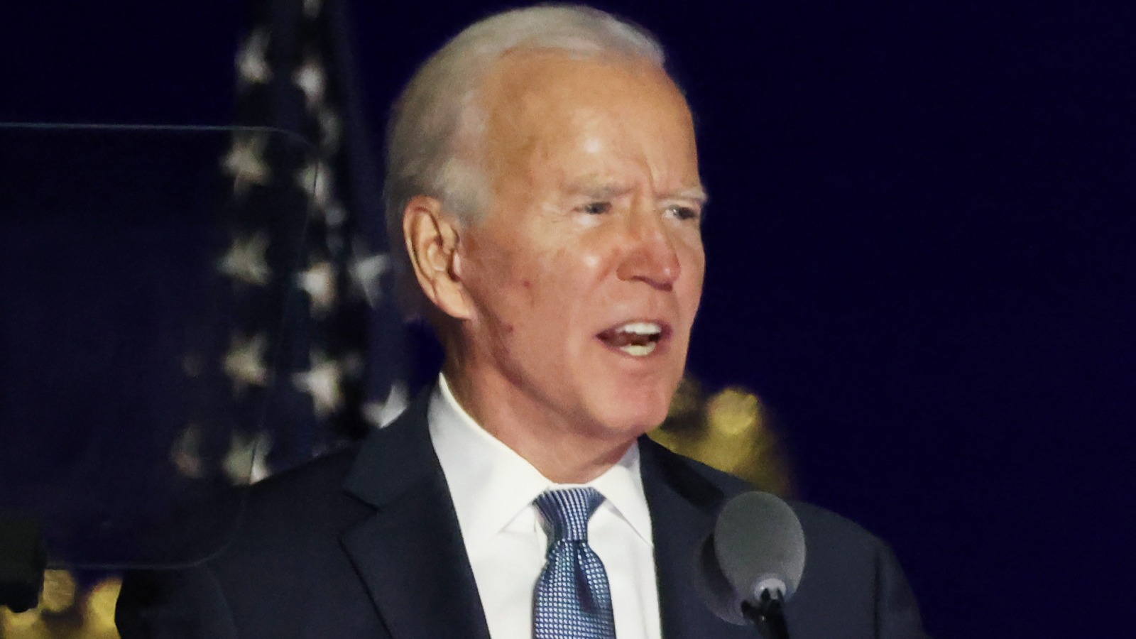 Biden's Body Language During His Election Night Speech Reveals A Lot