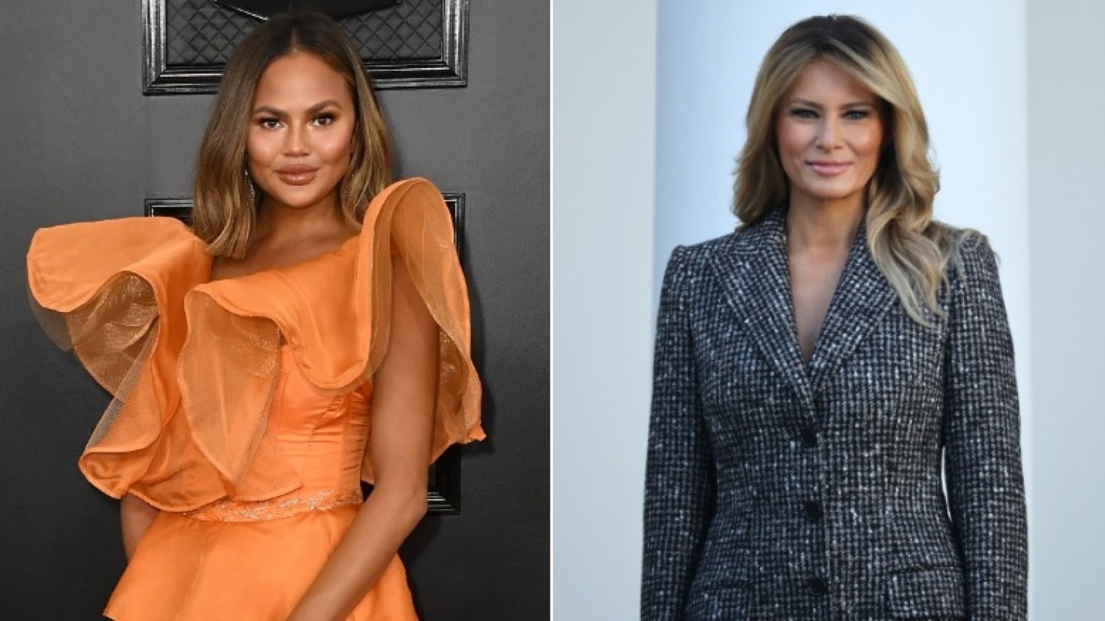 Chrissy Teigen's Fans Let Her Hear It After Melania Trump Tweet