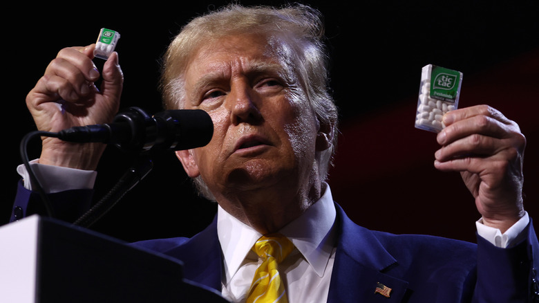Donald Trump's Drama-Filled History With Tic Tacs, Explained Donald Trump's Drama-Filled History With Tic Tacs, Explained