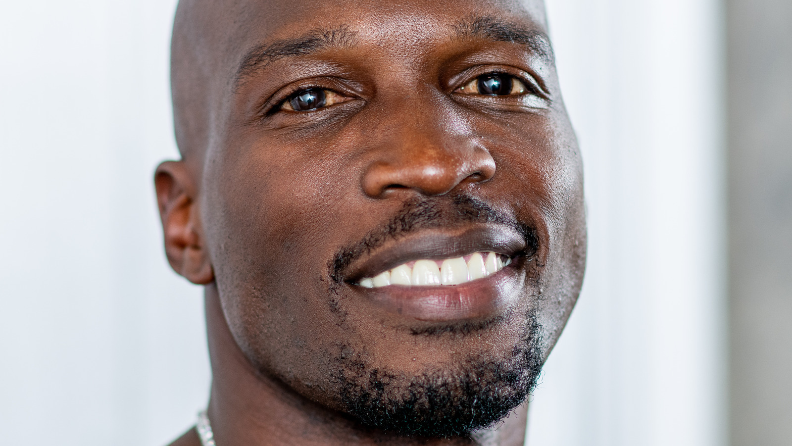 Chad Ochocinco With Gold Teeth