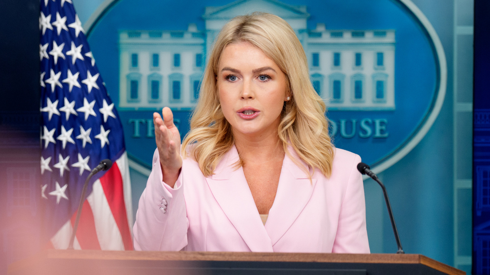 Karoline Leavitt Lets Loose In Tiny Dress She Wouldn't Dare Wear To A ...