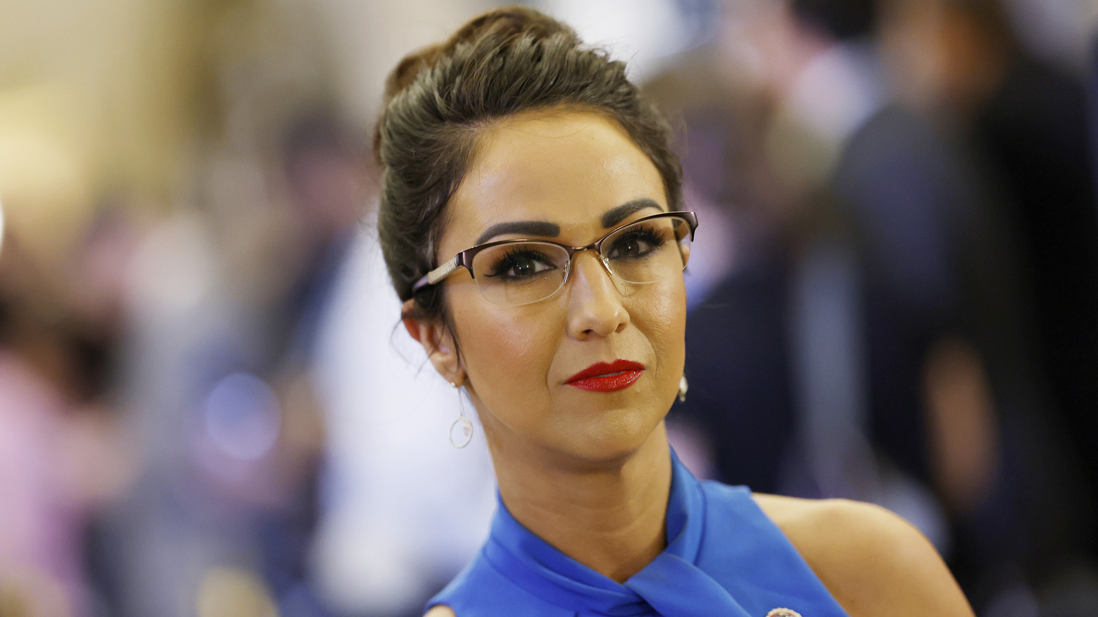 Lauren Boebert's Skin-Tight Dress For Capitol Visit Shows Off Her Assets