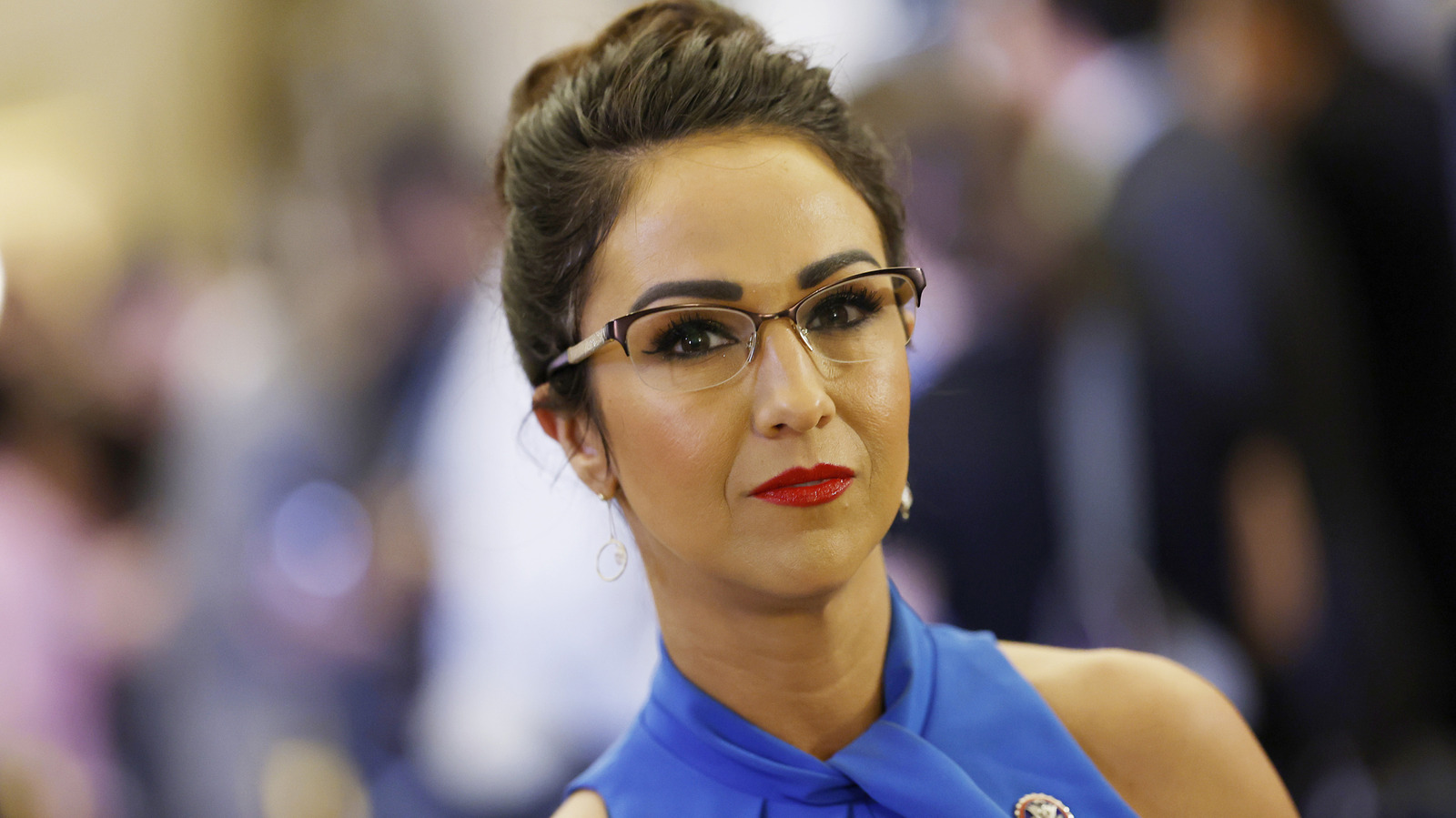 Lauren Boebert's Legs Get All The Attention At Work In Short Mini-Dress