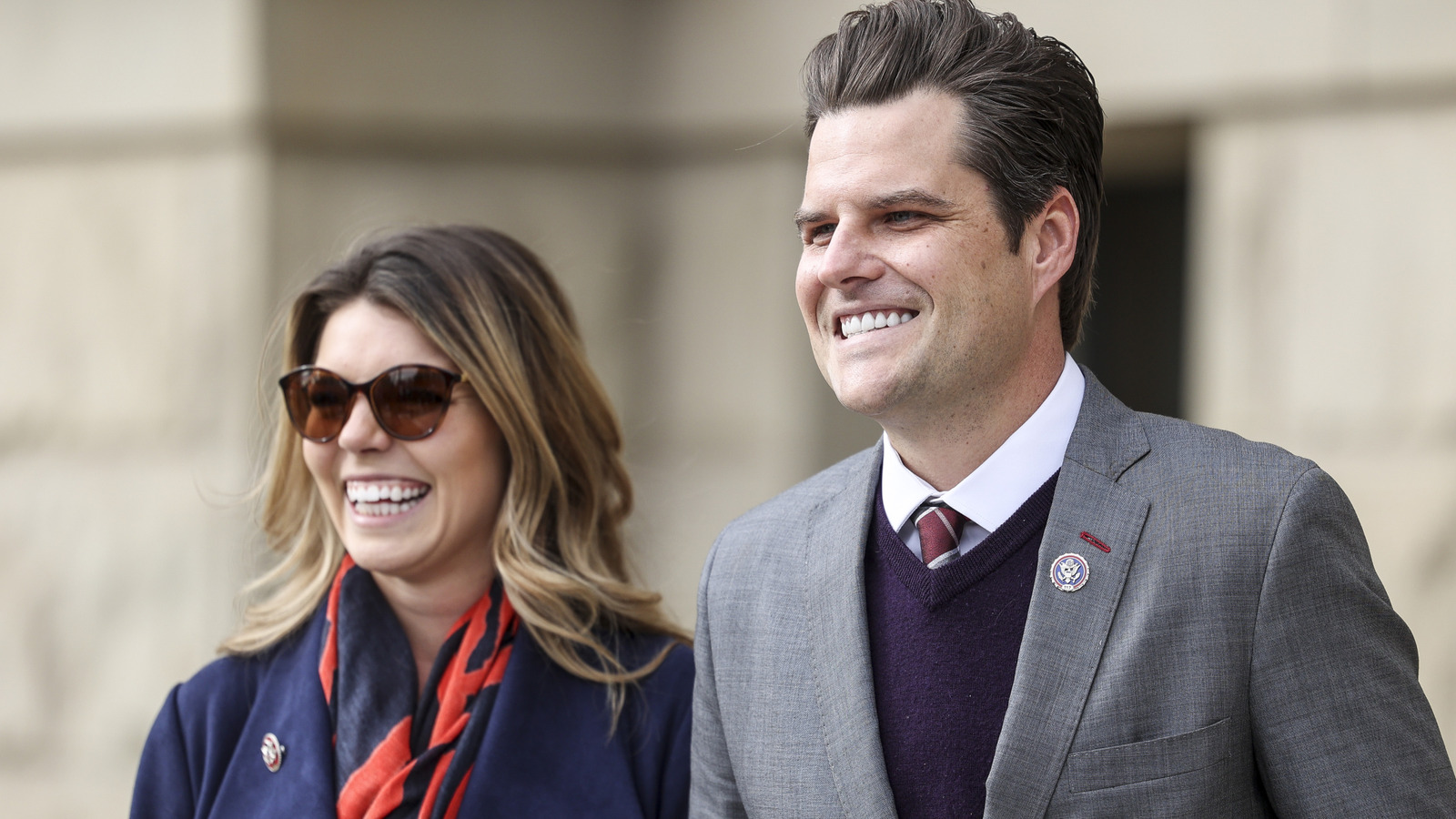 Matt Gaetz's Wife Ginger Loves To Show Off In Leggy Looks