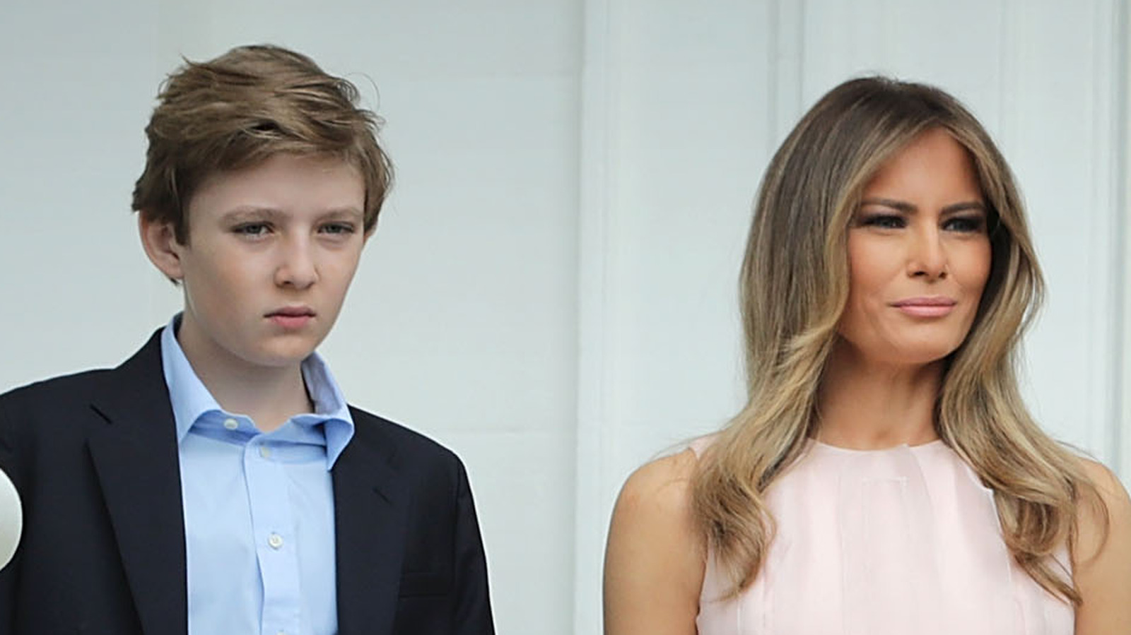 Melania Trump Reportedly Won't Shed Her Helicopter Mom Ways As Barron Heads To College