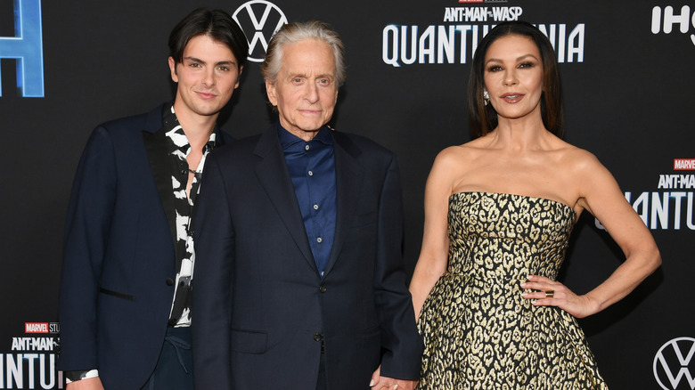 Michael Douglas' Son Dylan Is All Grown Up (& Looks Just Like Mom ...