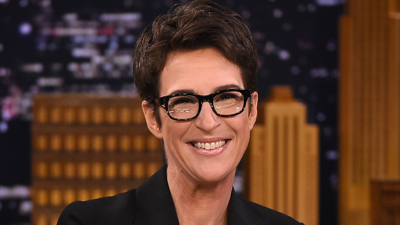 MSNBC Star Rachel Maddow Is Unrecognizable With Long Hair