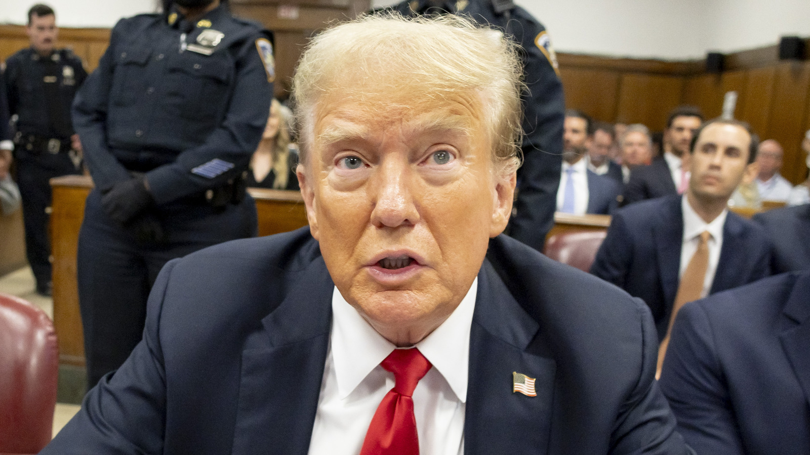 Photos Brutally Prove Trump's Famous Hair Has Started To Flop In His 70s