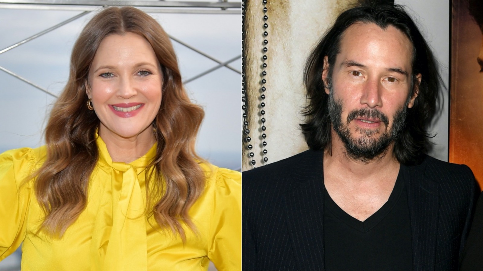 The History Behind Drew Barrymore And Keanu Reeves' Friendship