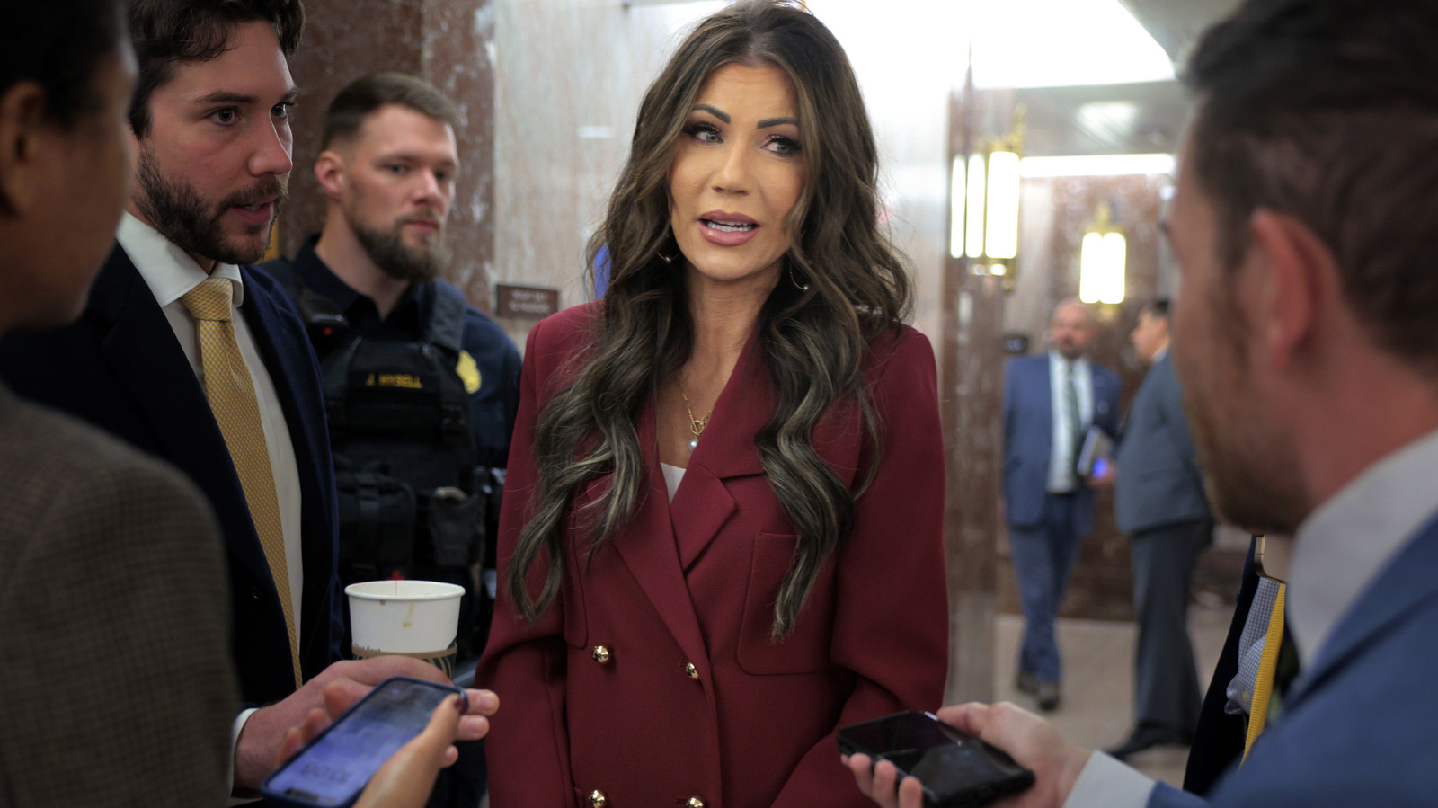 This Is The Closest We've Seen Kristi Noem Go Makeup Free