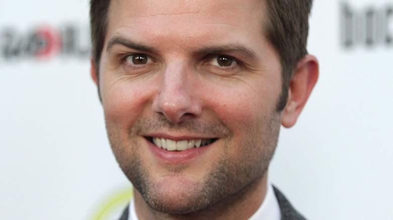 Why Adam Scott Is Living In Aziz Ansari's Apartment Why Adam Scott Is Living In Aziz Ansari's Apartment